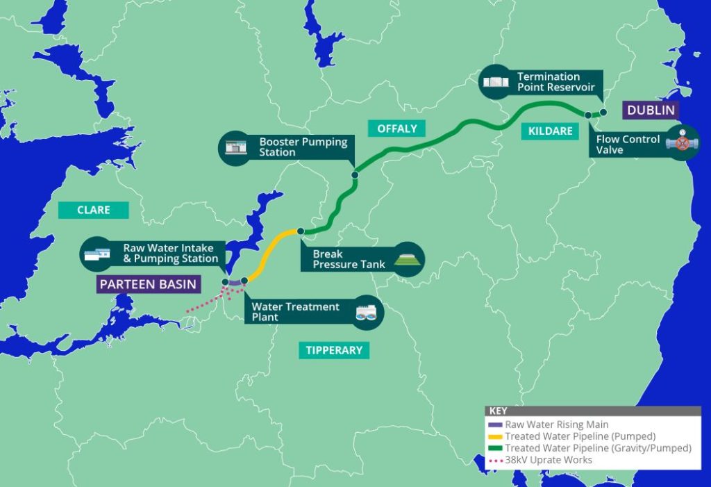 Uisce Éireann to lodge a planning application for Water Supply Project ...